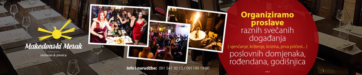 Makedonski Merak – restoran i pivnica - Makedonski Merak