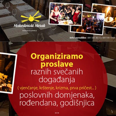 Makedonski Merak – restoran i pivnica - Makedonski Merak